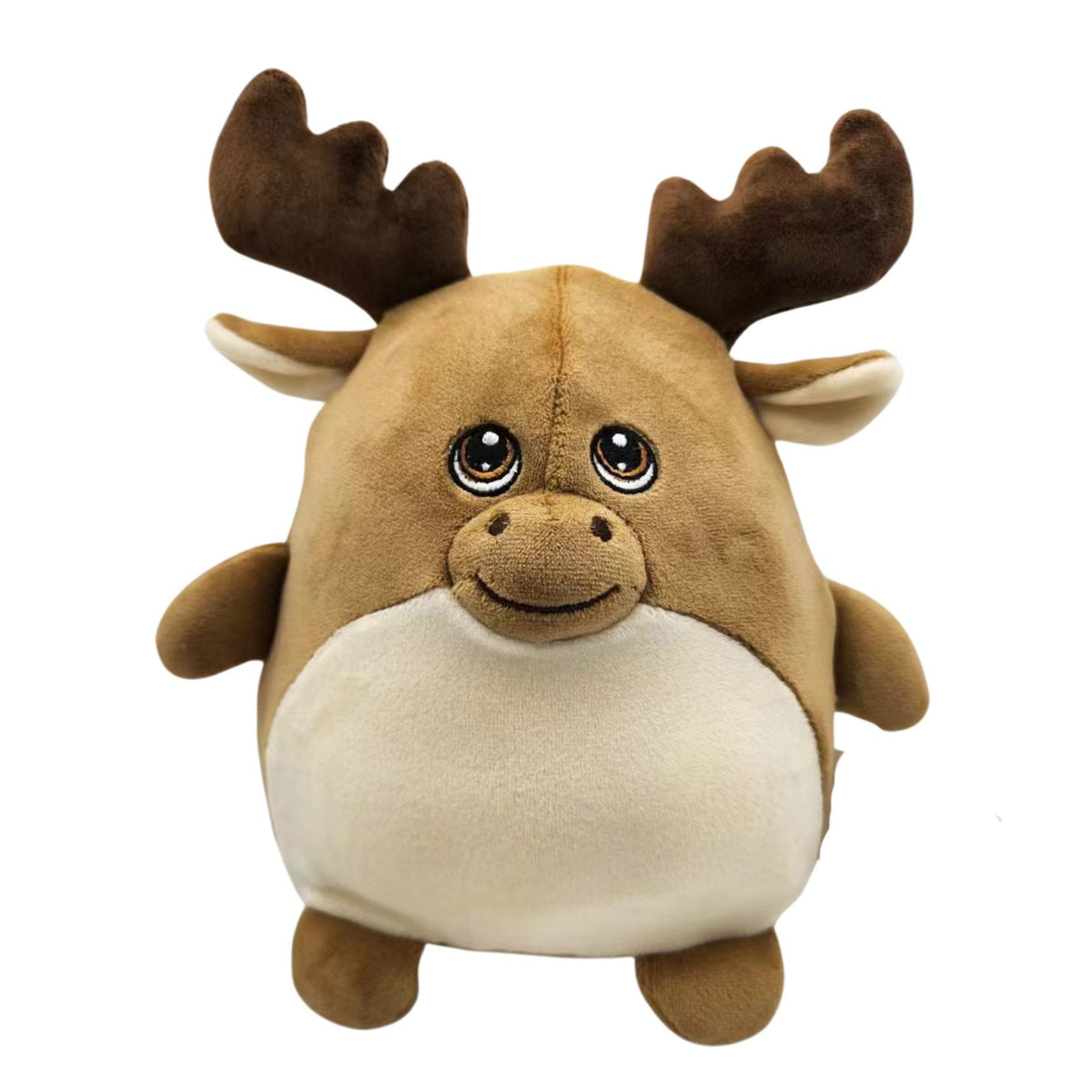 9" Marty the Moose Puff Plushie — Soft Stuff Creations