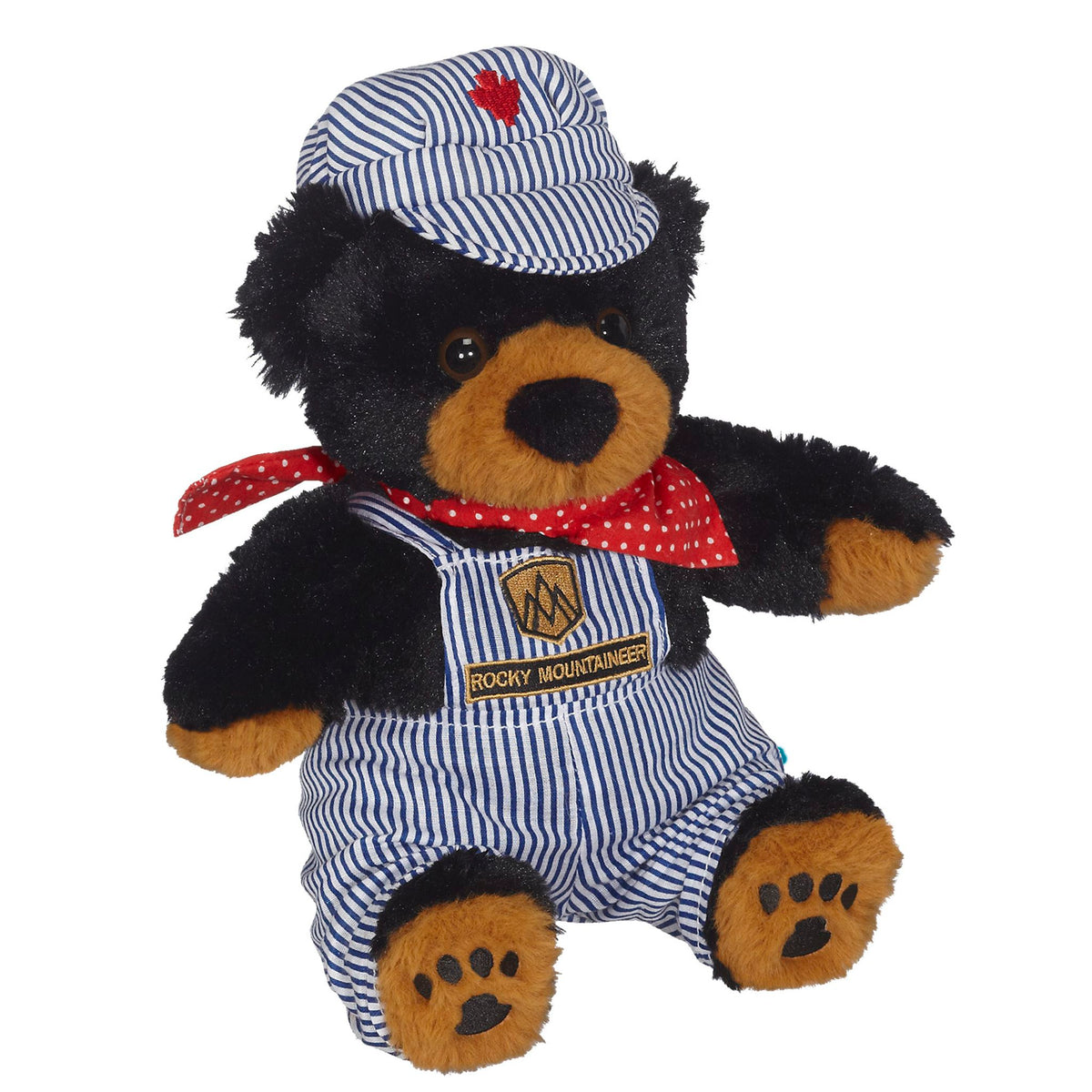 Thompson Engineer Bear for Rocky Mountaineer Train Company — Soft Stuff ...